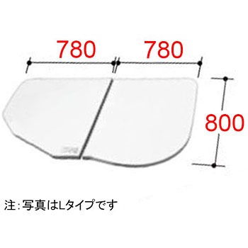 YFK-1676B(2)L-D 組フタ INAX(LIXIL) 組み合わせ式 - 【通販モノタロウ】
