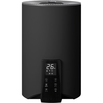 QS103-BK 湿度コントロール機能付 大容量ハイブリット加湿器4L COLUMN(カラム) 1台 QUADS(クワッズ) 【通販モノタロウ】