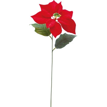 FS -6023 ベルベットシングルポインセチア 1本 横浜ディスプレイミュージアム 【通販モノタロウ】