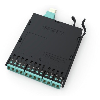 ECM-UM12-05-93Q EDGE モジュール、MTP、12心 LC (シャッター付)、OM4 1個 CORNING 【通販モノタロウ】