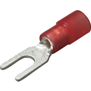 TMEN 1.25Y-3N-RCL 絶縁被覆付圧着端子(Y形) 先開形(100PCS) 1箱(100個) ニチフ 【通販モノタロウ】