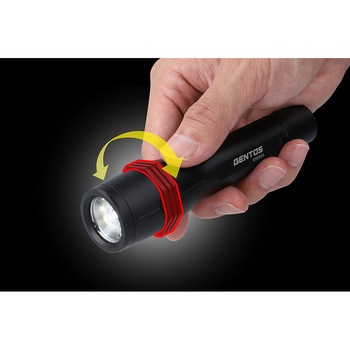 GF-106RG Gシリーズ ハンディトーチハイブリッド GENTOS 高輝度チップタイプ白色LED×1個 ブラック色 - 【通販モノタロウ】