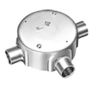 EA940CS-661 C19 丸形露出ボックス(3方出/薄鋼用) 1個 エスコ 【通販モノタロウ】