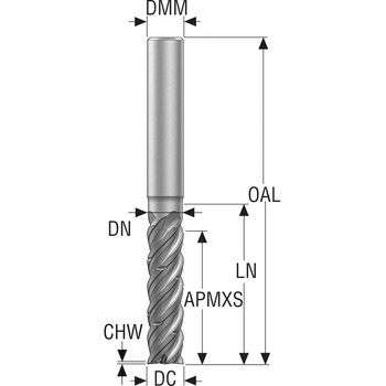 JABRO JS754 スクエアエンドミル セコ・ツールズ・ジャパン スクエア超硬エンドミル 【通販モノタロウ】