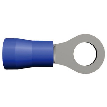 2-34161-1 TE Connectivity リングターミナル， 内径：5mm， スタッド径：#10， 青 2-34161-1 1袋 ...