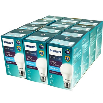 LED電球 E26 100W型 12個セット フィリップス 一般電球タイプLED電球 【通販モノタロウ】