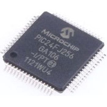 PIC24FJ256GA106-I/PT Microchip マイコン， 64-Pin TQFP PIC24FJ256GA106-I/PT 1個 MICROCHIP 【通販モノタロウ】