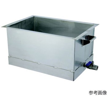 OM1013-34 洗浄槽 直角底 100L 1個 オオモリ 【通販モノタロウ】