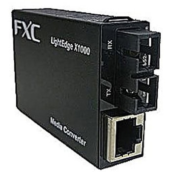 LEX1852-005-ASB5 10/100/1000BASE-T to 1000BASE-SX マルチモード SCコネクタ 550m 2芯型マ 1個 FXC 【通販モノタロウ】