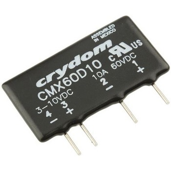 CMX60D10 Sensata Crydom ソリッドステートリレー 最大負荷電流:10 A rms 最大負荷電圧:60 V dc 基板実装 ...