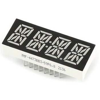 COM-21216 14-Segment Alphanumeric Display - Blue 1個 SPARKFUN 【通販モノタロウ】