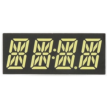 COM-21213 14-Segment Alphanumeric Display - White SPARKFUN 1個 COM-21213 - 【通販モノタロウ】