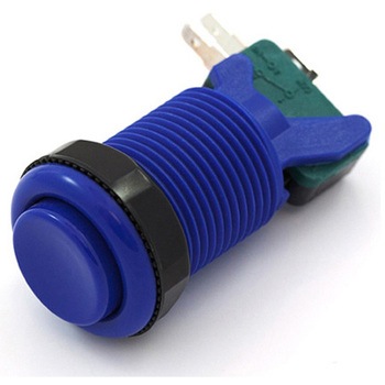 COM-09337 Concave Button - Blue 1個 SPARKFUN 【通販モノタロウ】