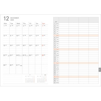 RFDR2591 2025年度システムノートダイアリー B6 1冊 レイメイ藤井 【通販モノタロウ】