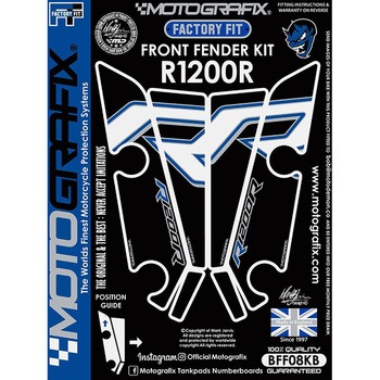 BFF08KB FRONT FENDER KIT 1個 MOTO GRAFIX (モトグラフィックス) 【通販モノタロウ】