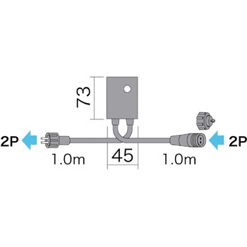 SJ-NH06-PLS 光センサースイッチ ジェフコム(DENSAN) 1個口タイプ - 【通販モノタロウ】