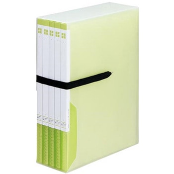 整理がしやすいケース付クリヤーブック 5冊 4256シリーズ カウネット クリヤーホルダー 【通販モノタロウ】