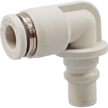 CPP15L-6W ライトカップリングプラグ エルボワンタッチ継手タイプ ピスコ(PISCO) 15シリーズ 空気 チューブ外径6mm 1個 CPP15L-6W - 【通販モノタロウ】