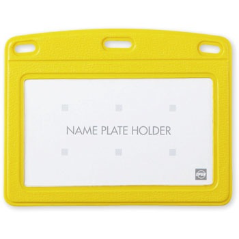 名札用ケース レザー調 ヨコ名刺 オープン工業 名札用パーツ 【通販モノタロウ】