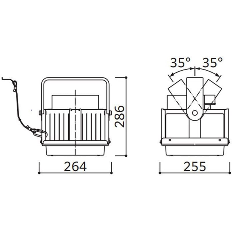 XL501064 電源内蔵型 高天井用照明 ODELIC(オーデリック) 昼白色 幅