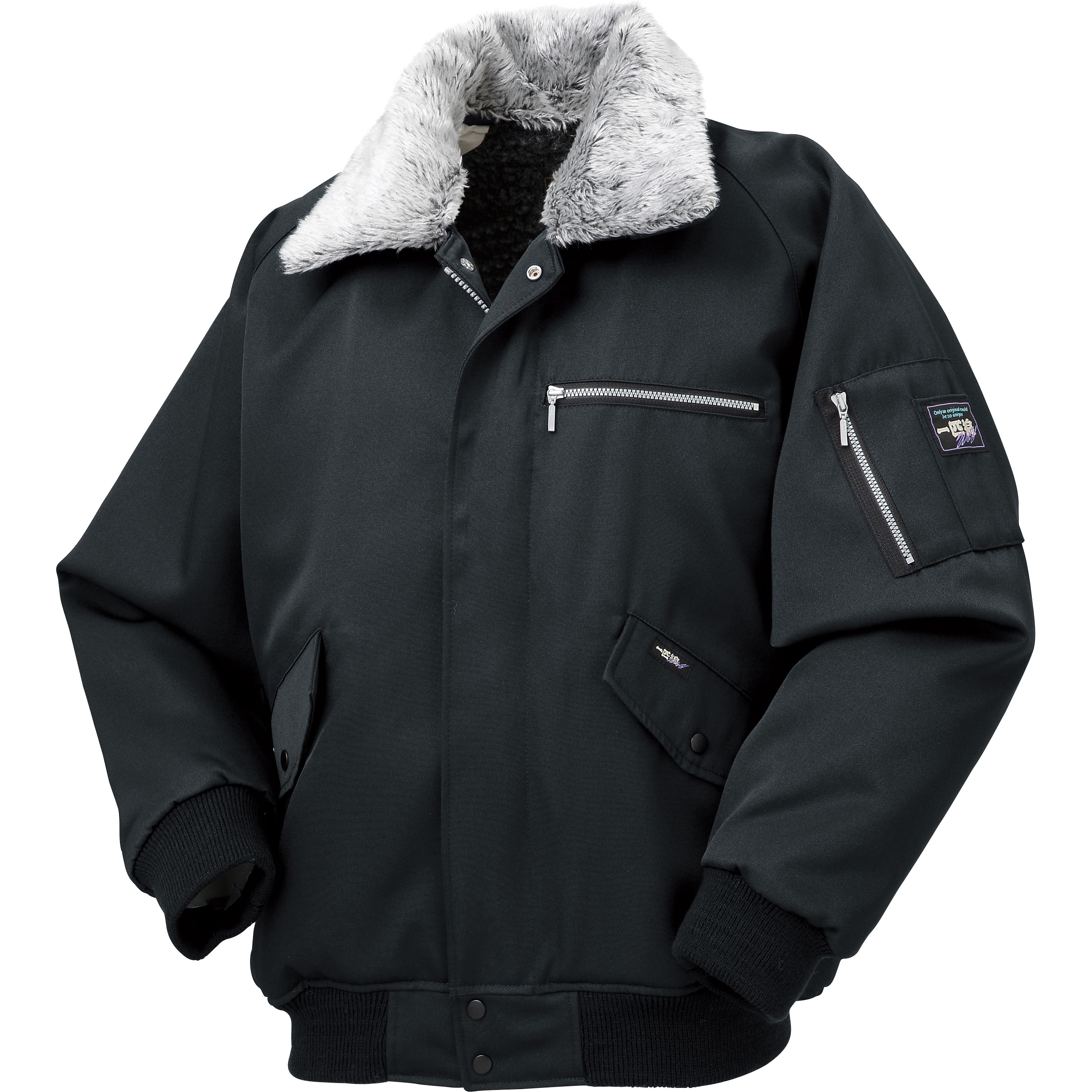 クロダルマ 【54083】 ジャンパー | 秋 冬 秋冬 AW あったかい 温かい 防寒 54083 防寒ジャンパー 54083 (秋冬用) クロダルマ ブラック色 M