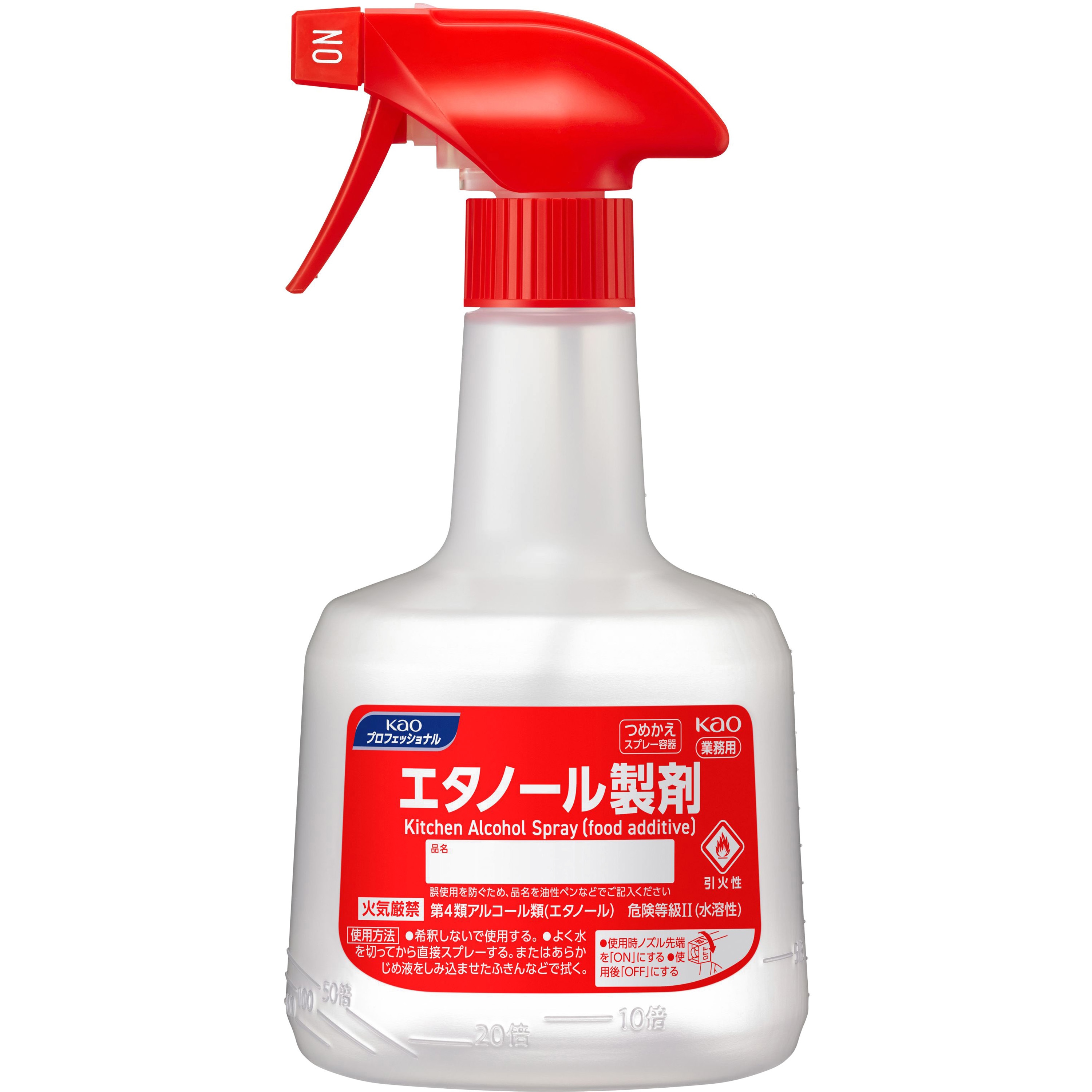 業務用つめかえスプレー容器 花王 容量600mL - 【通販モノタロウ】