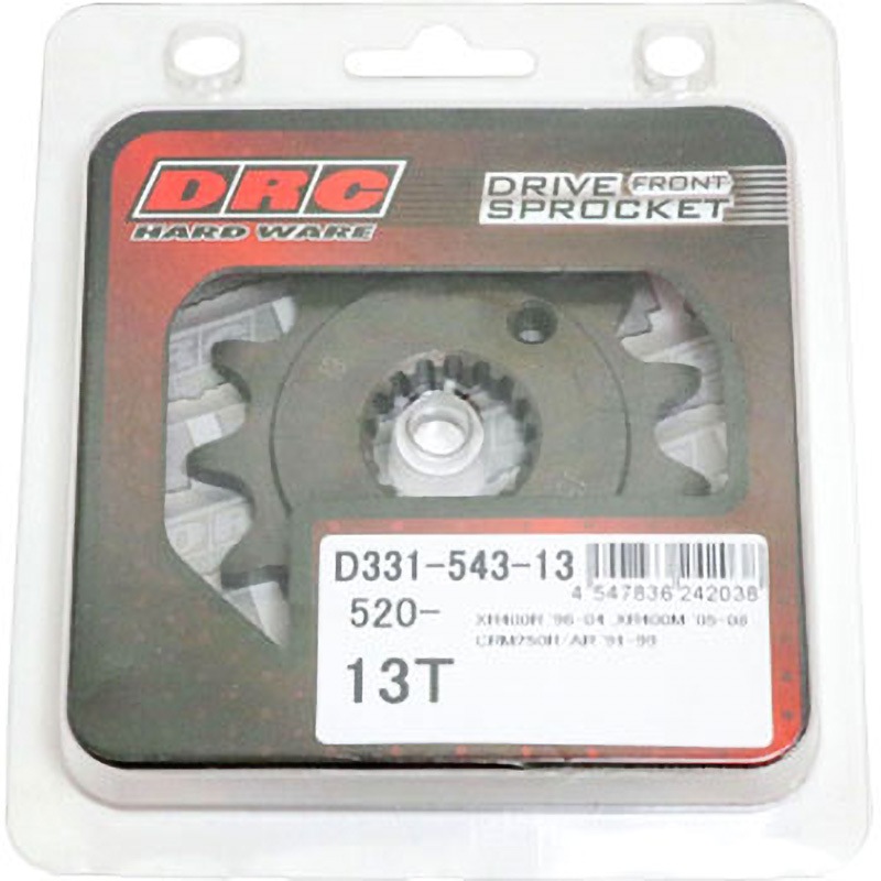 D331-543-13 520-13T フロントスプロケット 2021高い素材 - パーツ