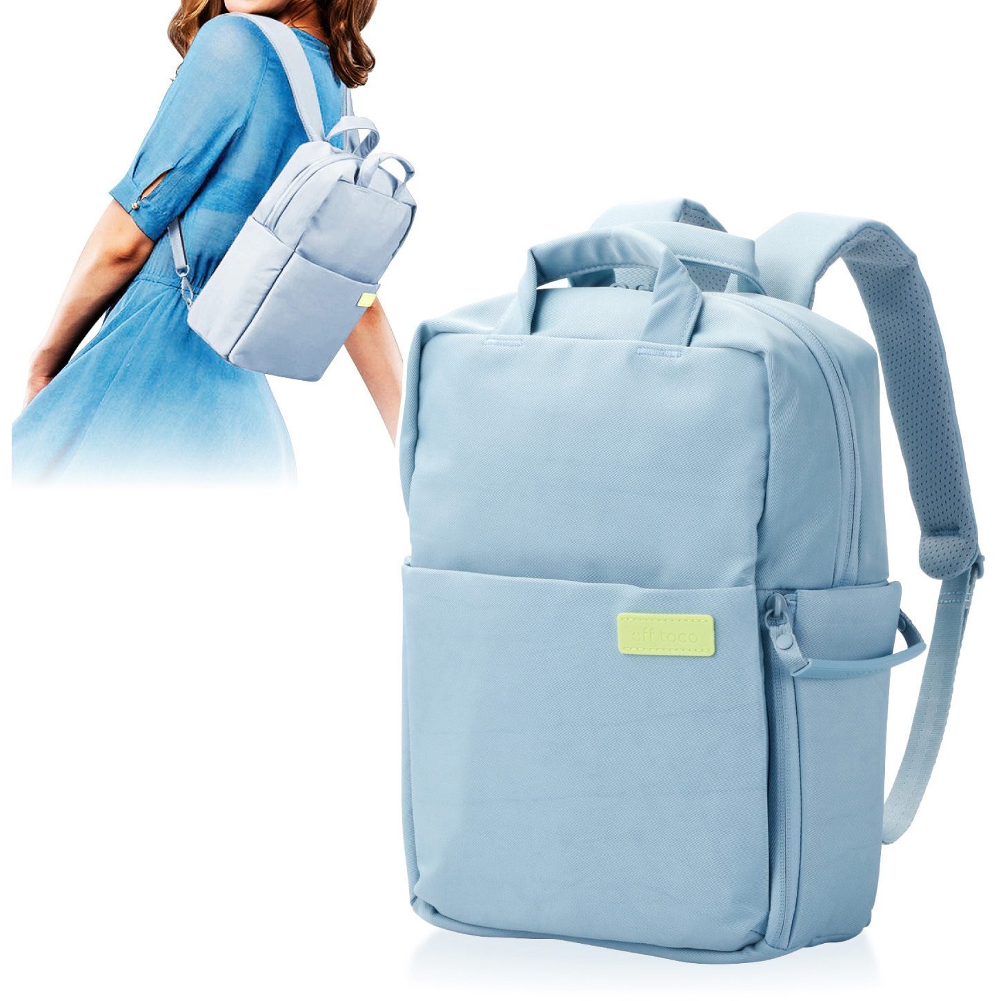 新品 エレコム off toco バックパック ストーンブルー エレコム