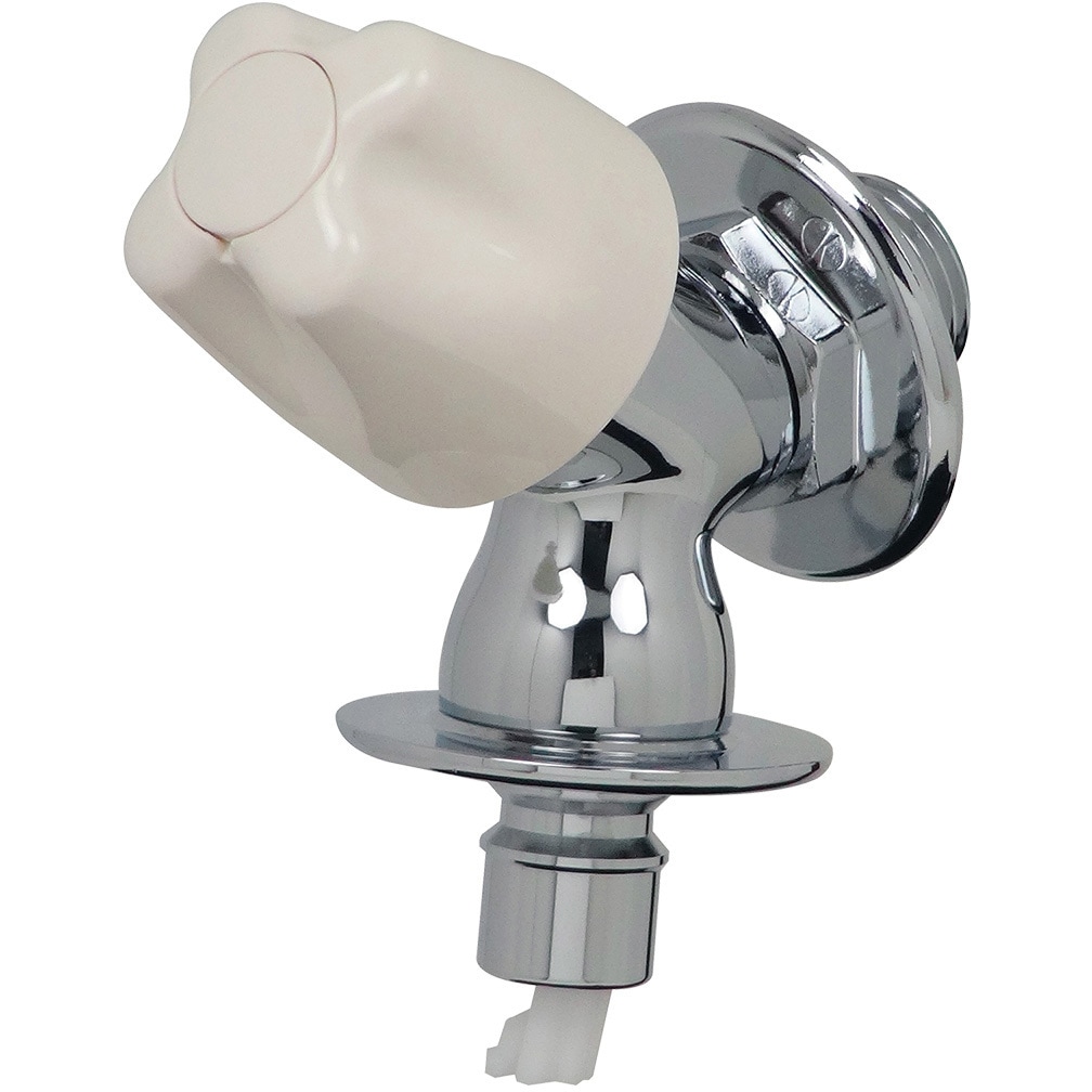 GA-LA003 ガオナ 洗濯機用水栓 コンパクト (ワンタッチ接続 ツバ・送り