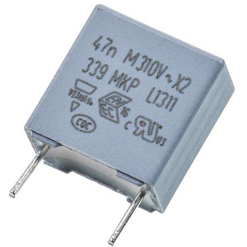 VISHAY ポリプロピレンフィルムコンデンサ 2 kV dc、700 V ac 4.7nF ±5％ 1袋（260個入 ...