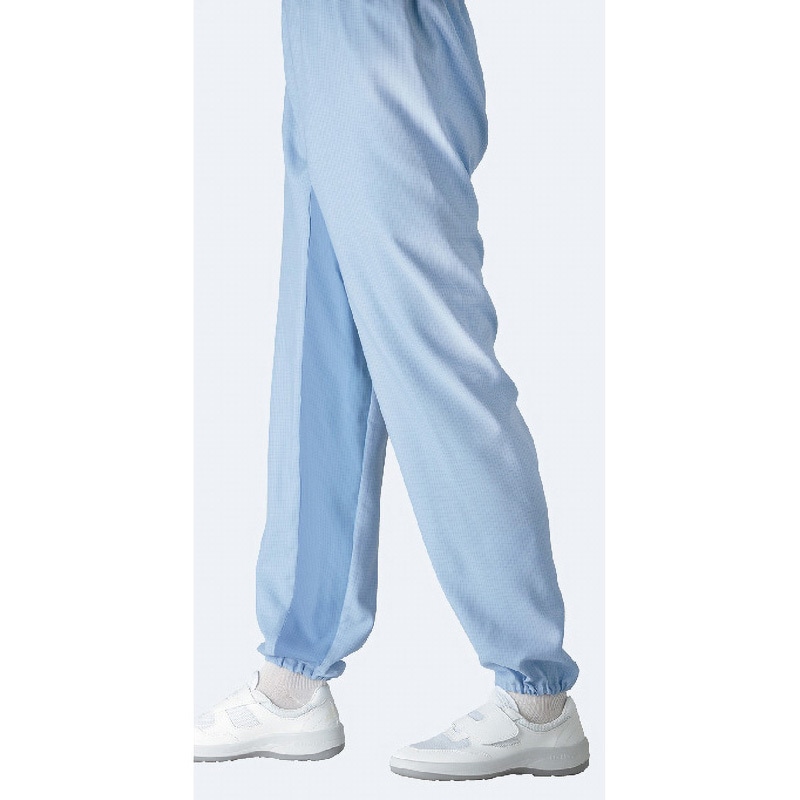 VEYG301B-L IEC規格対応クリーン下衣 ミドリ安全 ブルー色 サイズL