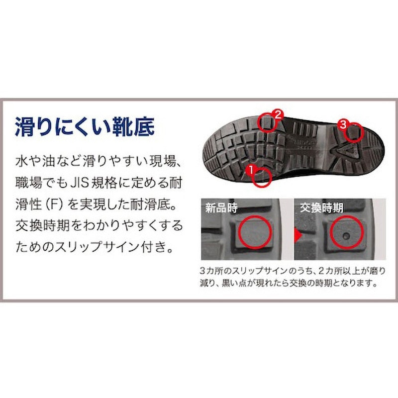 CJ010-25.5 ワイド樹脂先芯耐滑安全靴 CJ010 ミドリ安全 サイズ CJ010-25.5 ワイド樹脂先芯耐滑安全靴 CJ010 ミドリ安全 サイズ