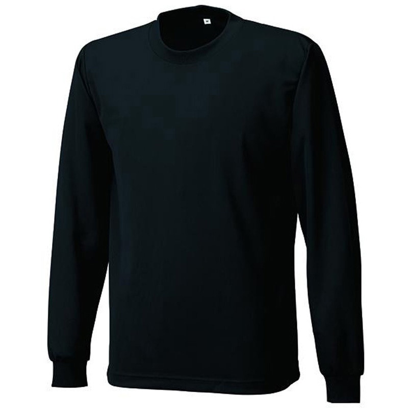 7364-BLK-6L 接触冷感長袖Tシャツ 小倉屋 ブラック色 サイズ6L 7364-BLK-6L 接触冷感長袖Tシャツ 小倉屋 ブラック色 サイズ6L