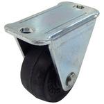 420R-UR38 420R 固定車(ナイロンホイールウレタン巻車輪) 1個 ハンマーキャスター 【通販モノタロウ】