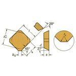 SNMG120412-XM GC30 チップ SNMG-XM サンドビック コーナー半径1.2mm 1箱(10個) SNMG120412-XM ...