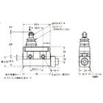 コンパクト封入スイッチ ZC- 55 オムロン(omron) 汎用ヨコ形 【通販モノタロウ】 ZC-N2255-MR VCT 3M～