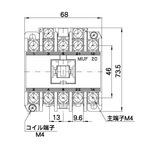 電磁接触器(ケース無) MUF 春日電機 電磁接触器 【通販モノタロウ】 MUF7-140～