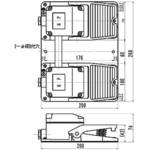 フットスイッチ OFL-VG-SM2形シリーズ オジデン(大阪自動電機) フットスイッチ 【通販モノタロウ】 OFL-VG-SM2～