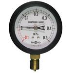 一般連成計A形Φ75(簡易防滴形) TOKO(東洋計器興業) 連成計 【通販モノタロウ】 BL-AT3/8G 75×0.1MPa×-0.1MPa(簡易防滴形)～