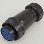 NJW-2410-RM NJWシリーズ防水中型コネクタ パネル取付レセプタクル 1個 七星科学研究所 【通販モノタロウ】