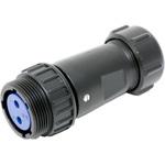 NJW-202-RF NJWシリーズ防水中型コネクタ パネル取付レセプタクル 1個 七星科学研究所 【通販モノタロウ】