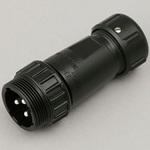 NJW-203-PF8 NJWシリーズ防水中型コネクタ ストレートプラグ 1個 七星科学研究所 【通販モノタロウ】