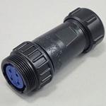 NJW-204-RF NJWシリーズ防水中型コネクタ パネル取付レセプタクル 1個 七星科学研究所 【通販モノタロウ】