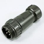 NJW-204-RM NJWシリーズ防水中型コネクタ パネル取付レセプタクル 1個 七星科学研究所 【通販モノタロウ】