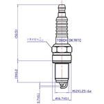 スパークプラグ TORCH 一般プラグ 【通販モノタロウ】 K6RF-11～