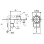UL90(1613)UGアダプター 清水製作所(継手) 高圧用アダプタ 【通販モノタロウ】