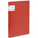 AD-2225-20 アドワンリングファイル レッド セキセイ タテ型 2穴 - 【通販モノタロウ】