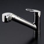 TKGG38ER 洗面所用水栓【TKGG38ER】GGシリーズ 台付シングル混合水栓 エコシングル 浄水カートリッジ内蔵 ハンドシャワー (旧品番 TKGG38E) 1個 TOTO 【通販モノタロウ】