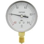 汎用型連成計(A枠/立形)75Φ 長野計器 連成計 【通販モノタロウ】 GS51-131-(-0.1～0.25MPa)～