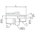 SR11-38x50-SS SR11異径アダプタ 1個 清水製作所(継手) 【通販モノタロウ】